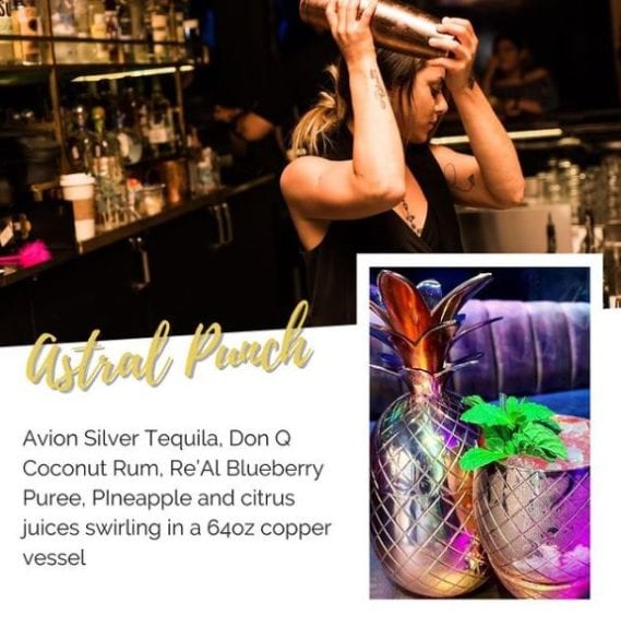Astral Punch Cocktail Recipe | Bar | Downtown San Antonio | Clubs in ...